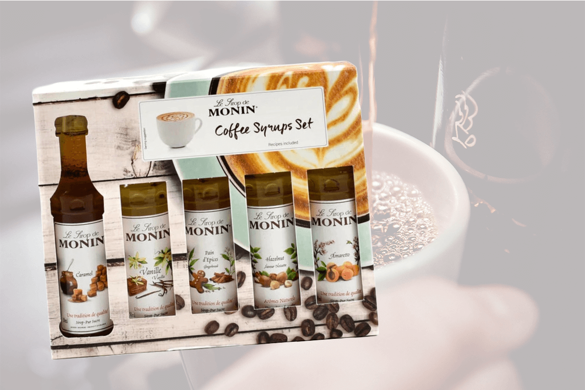 Discover the Monin Coffee Syrup Gift Set at Love Tiki