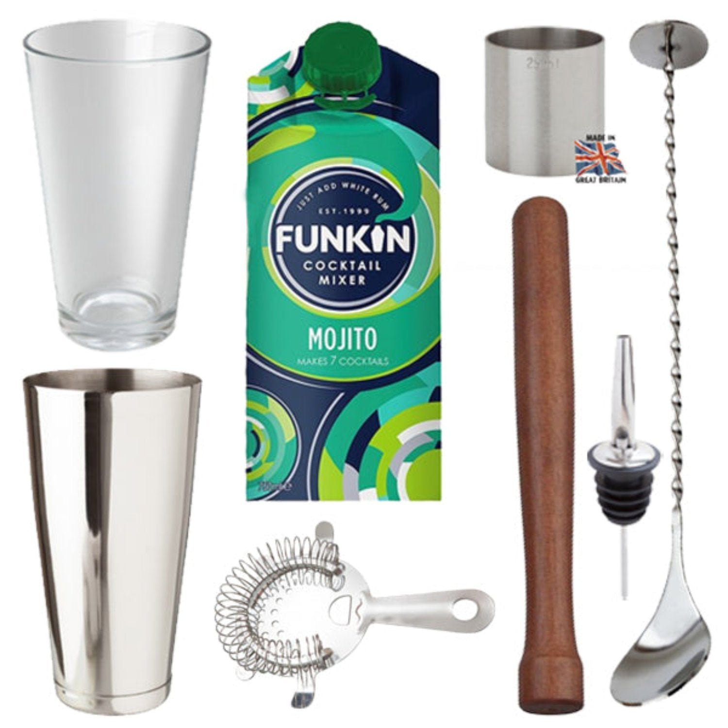 Funkin Mojito Cocktail Gift Set - 8 Piece – Love Tiki