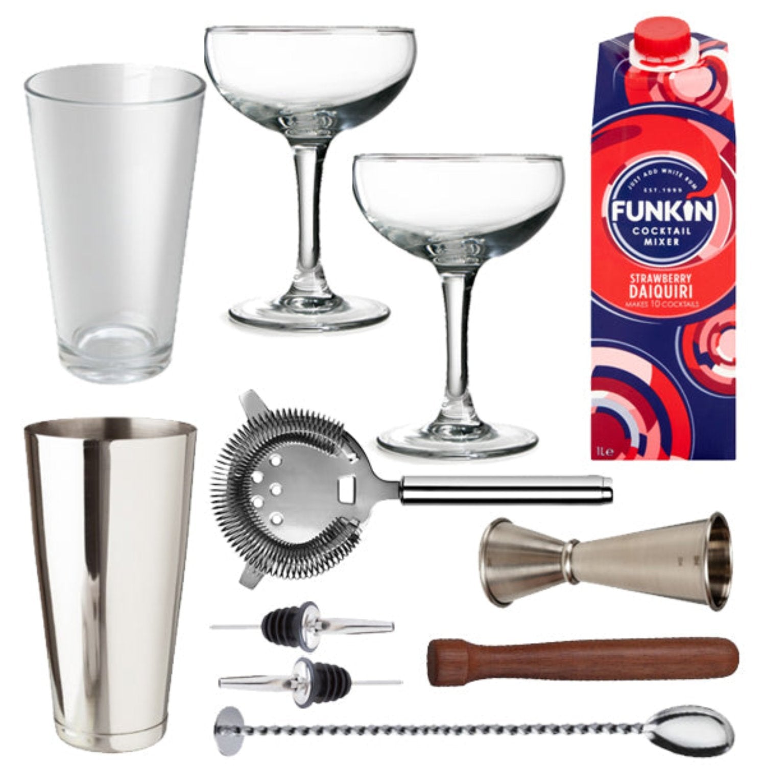Funkin Strawberry Daiquiri Cocktail Gift Set – Love Tiki