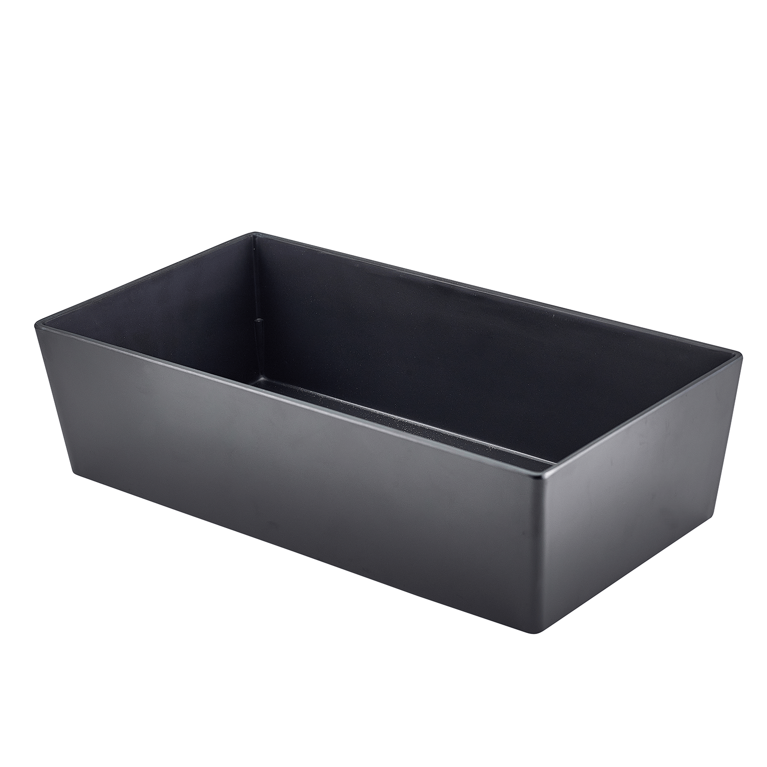 GenWare Matt Black Melamine Buffet Box GN1/3 - Pack 1 | Love Tiki
