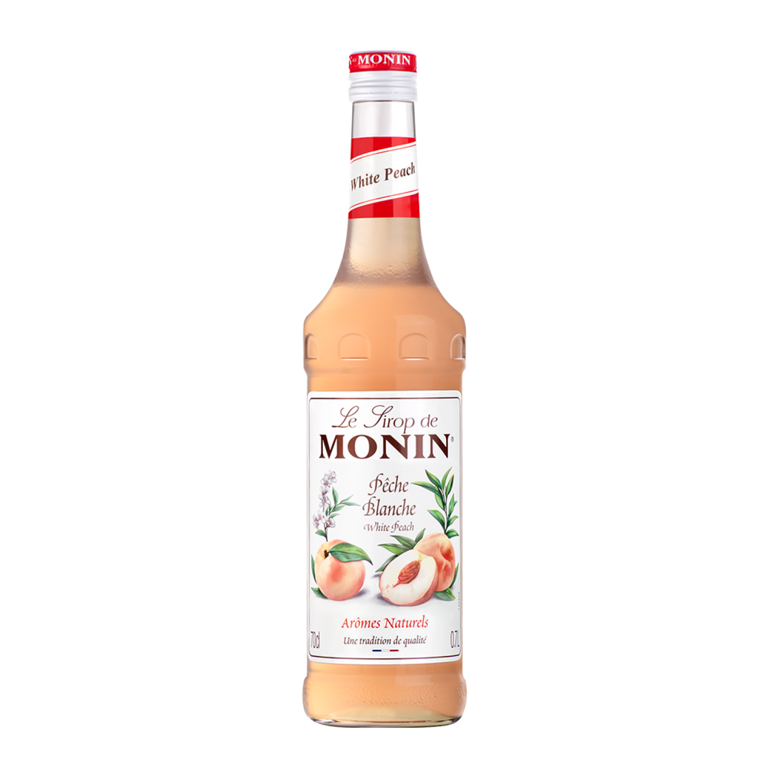 CASE - Monin White Peach Syrup 70cl (6x70cl) – Love Tiki