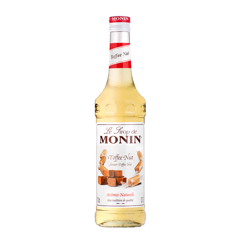 Monin Toffee Nut Syrup 70cl | Love Tiki | Drink Flavourings