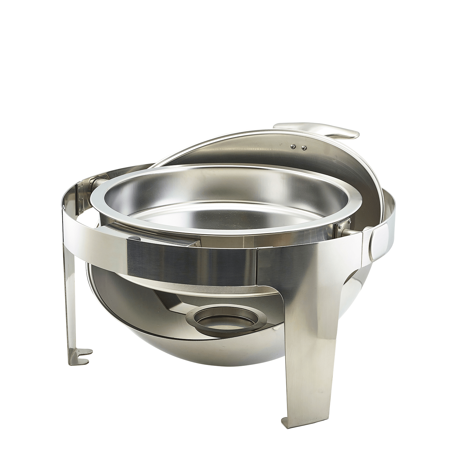 Round Deluxe Roll Top Chafer 6L - Pack 1 | Love Tiki