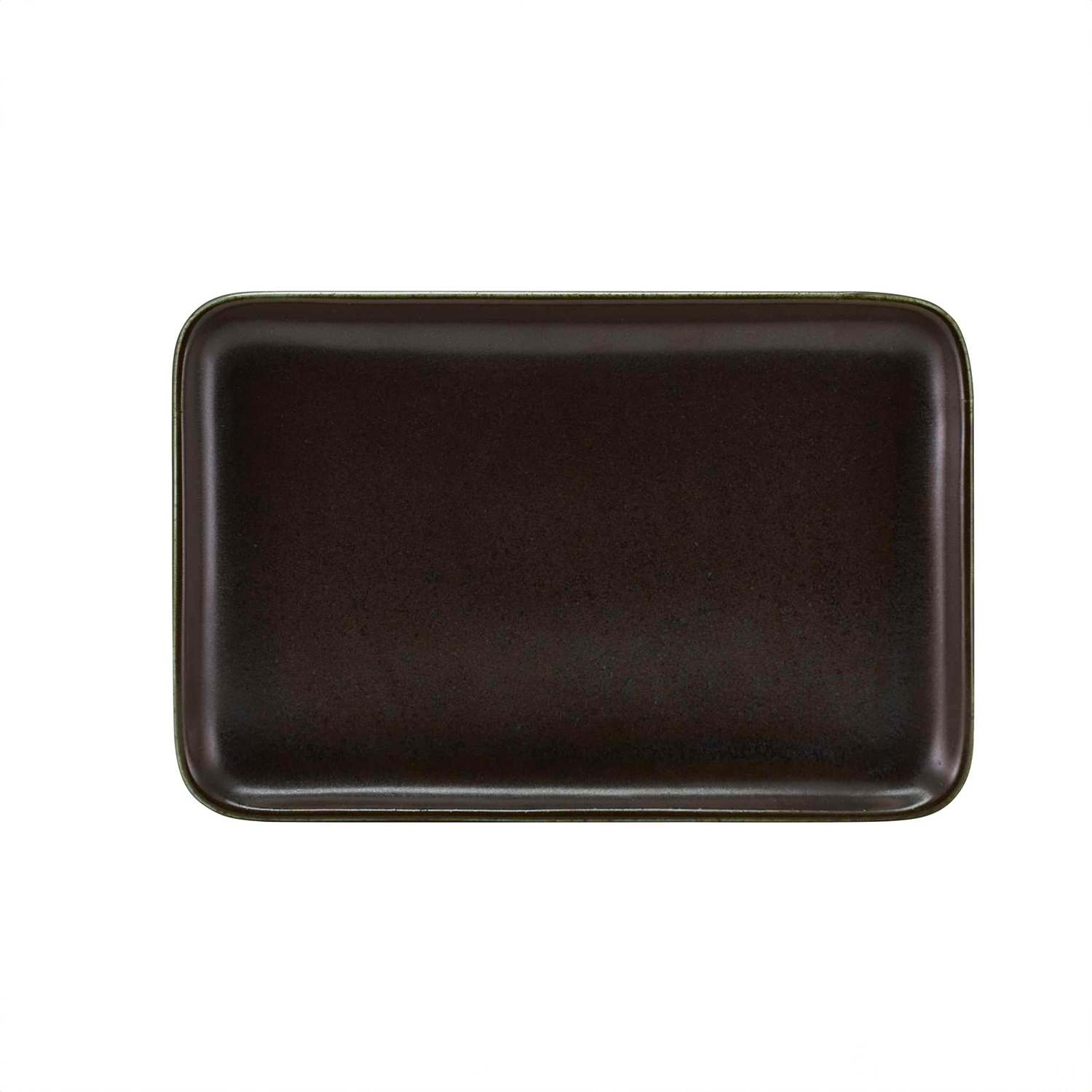 Terra Porcelain Black Rectangular Platter 30 x 20cm Pack 3 – Love Tiki